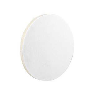uxcell 5 Inch Wool Felt Polishing Pad, Buffing Wheels Polish Pad,Flocking Hook & Loop Back for Random Orbital Sander 4pcs