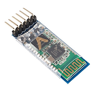 5PCS HC-05 Wireless Bluetooth Receiver RF Serial Transceiver Module Master Slave Integrated Bluetooth Module 6 Pin Wireless Serial Port Communication BT Module