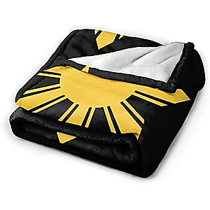 Philippines Filipino Pinoy Flag Blankets and Throws Twin Large Blanket Warm Soft Blankets for Couch Bed Sofa Travel Plush Blanket All Season for Women Men