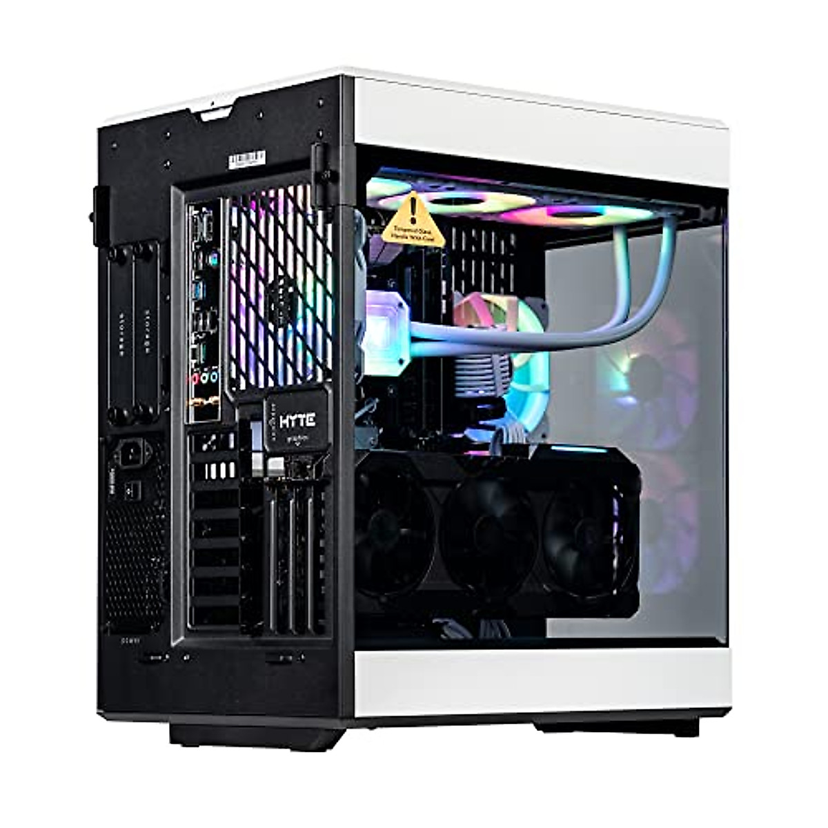 Velztorm Praetix Gaming Desktop PC (14th Gen Intel i9-14900K 2.40GHz, GeForce RTX 4090 24GB, 128GB DDR5, 2TB PCIe SSD + 6TB HDD (3.5), 360mm AIO, RGB Fans, 1000W PSU, WiFi 6, Win 10 Pro) VELZ0076