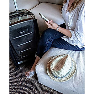 Samsonite Winfield 2 Hardside Luggage with Spinner Wheels, Carry-On 20-Inch, Brushed Anthracite