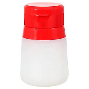 Small Travel Food Dressing Storage Silicone Bottle Containers, 3-ct Set- Green, Red, Blue