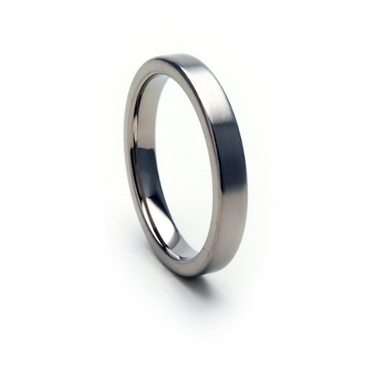 The Jewelry Source 3mm Titanium Ring Comfort Fit Band 100's of Sizes & Styles Available