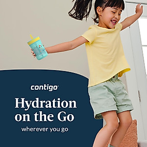 Contigo Leighton Kids Plastic Water Bottle