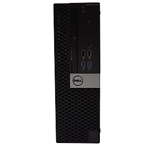 Dell OptiPlex 5040 Small Form Factor (SFF) PC Desktop Computer, Intel i5-6500, 16GB RAM, 2TB Hard Drive, Windows 10 Professional, Wireless Keyboard & Mouse, DVD-RW, WiFi, HDMI, USB 3.0 (Renewed)