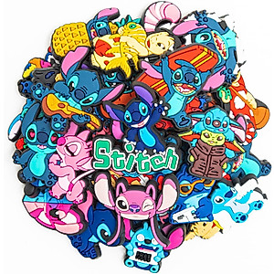 Mydikuw 35PCS Shoes Decoration Charms for Clog Decoration, Cartoon Charms Accessories for Kids Boy Girl Adult Men Women Party Favor