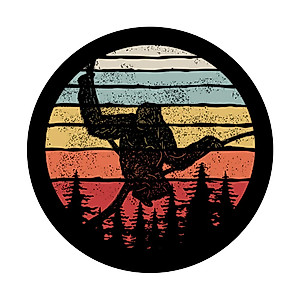 Vintage Retro Tapanuli Orangutan PopSockets Grip and Stand for Phones and Tablets