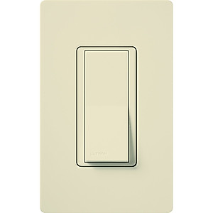 Lutron Claro 15 Amp On/Off 4-Way Switch, CA-4PS-LA, Light Almond