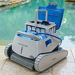 DOLPHIN Proteus DX5i Robotic Pool Cleaner - The Way of Pool Cleaning with WiFi Control, Ideal for Swimming Pools up to 50 Feet