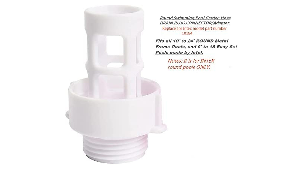 Txdiyifu Intex Pool Drain Plug Connector - Garden Hose 10184