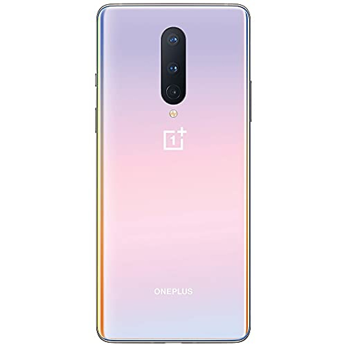 OnePlus 8 (128GB, 8GB) 6.55" 90Hz, Snapdragon 865, Dual SIM Euro 5G /Global 4G GSM Unlocked (T-Mobile, AT&T, Metro, Straight Talk) International Model IN2013 (w/Fast Car Charger, Interstellar Glow)