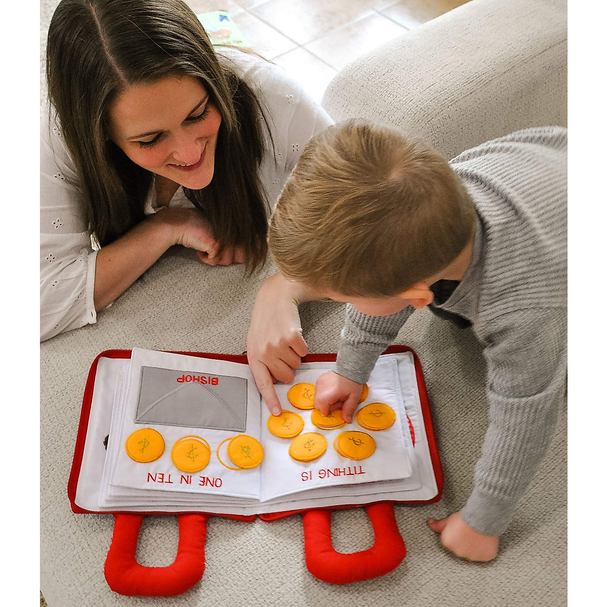 Interactive LDS Quiet Book - My Church of Jesus Christ Quiet Book by My Growing Season | Religious and Educational Soft Busy Sacrament Book for Kids | Engaging Learning Tool for Young Children