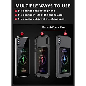 Cell Phone Sticker, Compatible with iPhone/ All Smart Phones/ Laptops/ Tablets/ All Electronic Devices, Suitable for Anyone - (4 Pack)