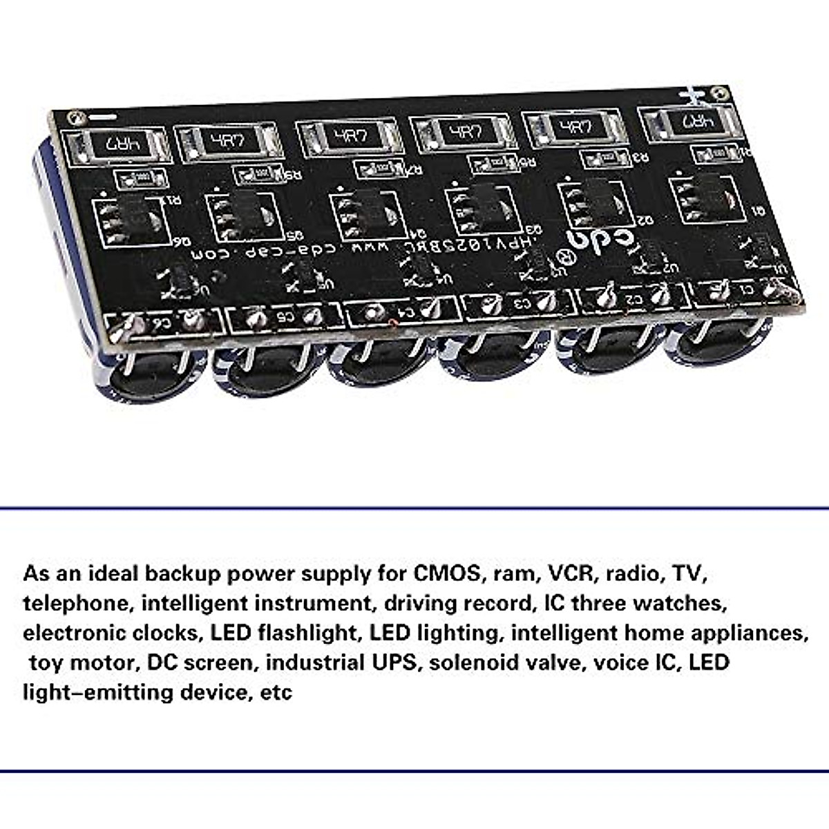 SaiDian 1 Pcs 16V1F/2F 16V 1.6F Farad Capacitor Module 2.7V 10F Super Capacitors,with Protection Board