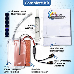 BodyTemp98 Electric urine warmer/lotion warmer made by the same company that makes The Urinator. Maintains testing temperature for 4 hours. The ultimate urine testing device.