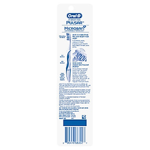 Oral-B Pulsar Expert Clean Battery Toothbrush, Medium, 2 Count
