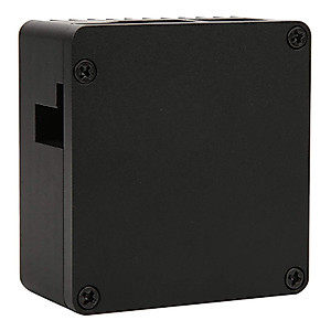 Heat Dissipation Case, Motherboard Protective Shell Accessories Aluminum Alloy Outer Casing Fit Mounting Accessories with Screwdriver, 4Pcs Screws for NanoPi R1S R2S