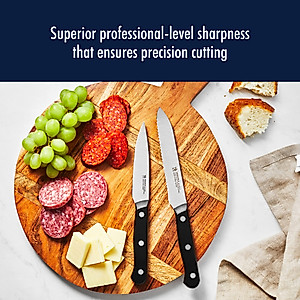 HENCKELS Solution Razor-Sharp 4-inch Paring Knife, German Engineered Informed by 100+ Years of Mastery