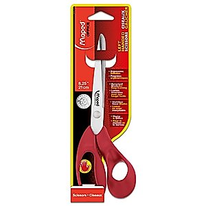 Maped Expert Scissors, Adult, 8.25 Inch, Left Handed (686549)