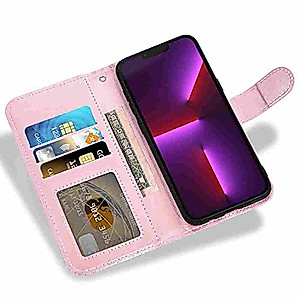 BANLEI2U Phone Cover Folio Wallet Case for LG V20, Premium PU Leather Slim Fit Cover for LG V20, 1 Photo Frame Slot, Easy Access, Pink