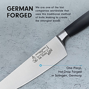 Messermeister San Moritz Elite Stealth Chef's Knife, 8-Inch