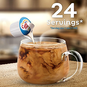 Nestle Coffee mate French Vanilla Liquid Coffee Creamer Singles, 24 Count