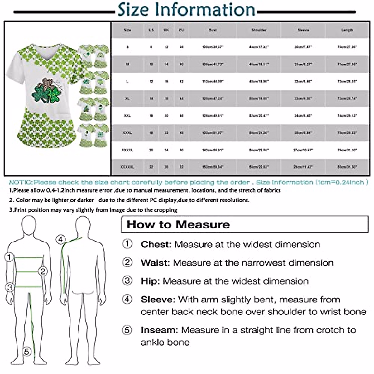 Women Print Outfits Tops 2023 Valentine's Day St. Patrick's Day Easter Day Gold Long Sleeve Shirt Women St Patricks Day Wall Sign Cowl Neck Long Sleeve Shirt Women St Party Supplies