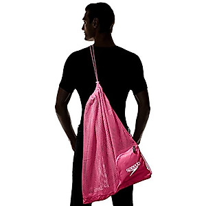 Speedo Unisex-Adult Ventilator Mesh Equipment Bag , Fuchsia Purple