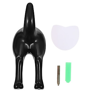 DOITOOL 10pcs Purse, Mounted Kitchen Room Wall-Mounted Hook, Hanger Organizer Hangers Towels, Leash Bags, Coat Bathroom Hooks Towel Hanging Home Wall Butt Hook Wall, Bedroom Plastic for