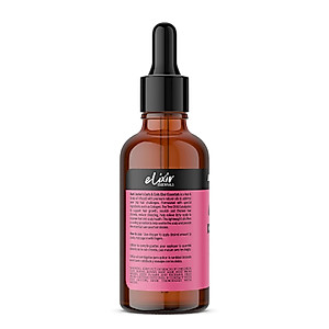 Aunt Jackie's Elixir Essentials Hair & Scalp Oil, Collagen, Tea Tree Oil & Eucalyptus, Thickens & Supports Hair Growth, 2 oz