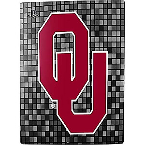 Skinit Decal Gaming Skin Compatible with PS5 Console and Controller - Officially Licensed Oklahoma Sooners Digi Design