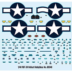FMOCHANGMDP Fighter 3D Puzzles Plastic Model Kits, 1/48 Scale US F4U-5N Corsair Fighter Model, Adult Toys and Gift, 8.5 x 10.3Inchs