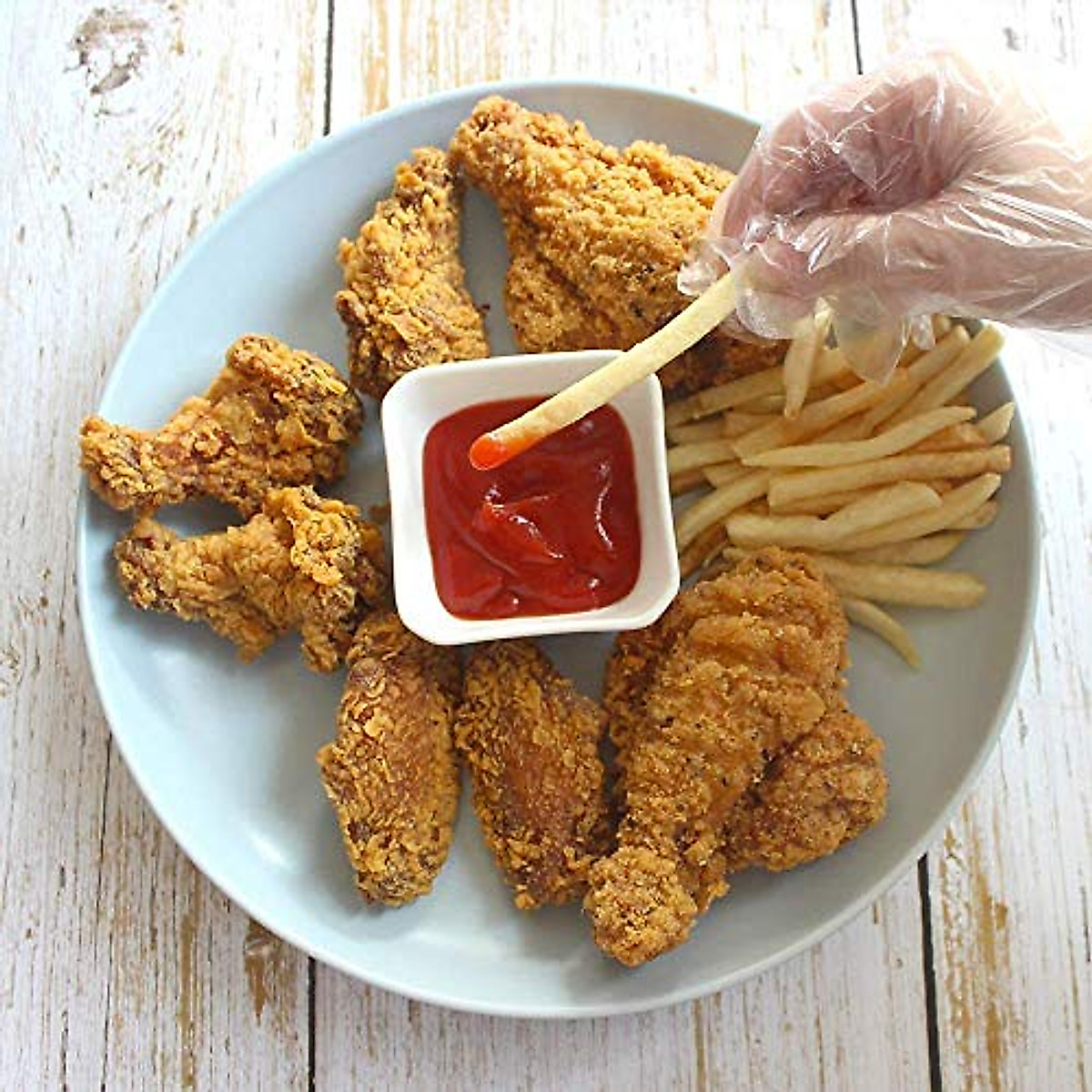 Kopmath Dip Sauce Bowls Set, 3 Oz Ultra-Strong Soy Sauce Dish, Square and Stable, Ceramic Small Bowls for Ketchup Condiment Side Dish Snack, Dishwasher Safe, Set of 6