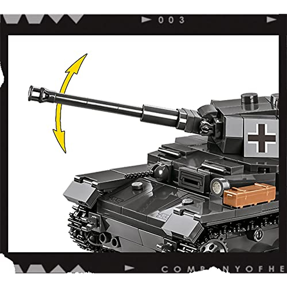 COBI Company of Heroes 3 Panzer IV Ausf. G.Tank