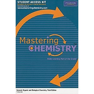 General, Organic and Biological Chemistry Masteringchemistry Student Access Kit