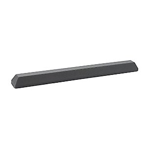 Teak Tuning Fingerboard Straight Poly Ramp - 7" Straight Parking Curb in Concrete Grey Colorway