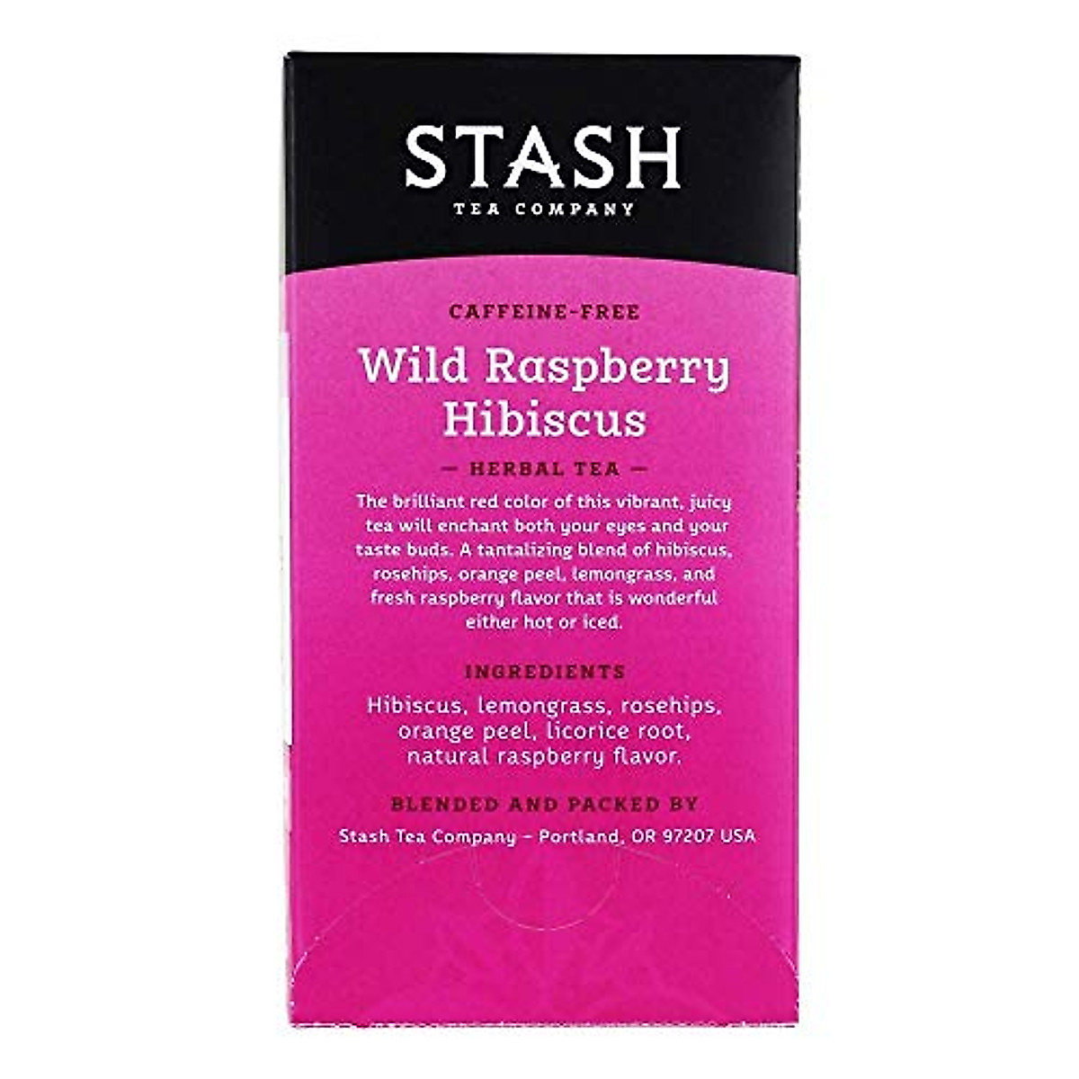 Stash Tea Tea Wild Raspberry Hibiscus 20 Tea Bags