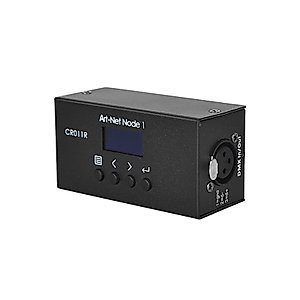 MOKA DMX Splitter Universal Splitter ART-NET DMX Amplifier Distributor 3 Pin Outputs for DMX Signals