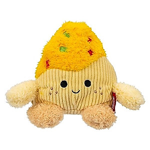 BumBumz 4.5-inch FundayBumz Plush 5-Pack - Tortilla Chip, Jar of Nacho Cheese, Pig in A Blanket, Fan Finger, and Football - from The Makers of Original Squishmallows