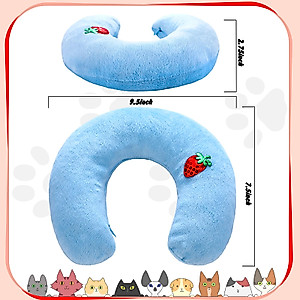 SilTriangle Dog Heartbeat Toy, Plush PET Essential for Small Breeds, Calming Aid, Mental Health, Lightweight, Portable, Blue, PP Cotton