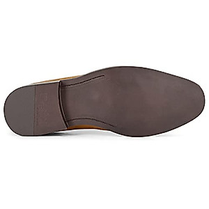 Kenneth Cole Men's Unlisted Half Time Oxford, Tan, 9.5