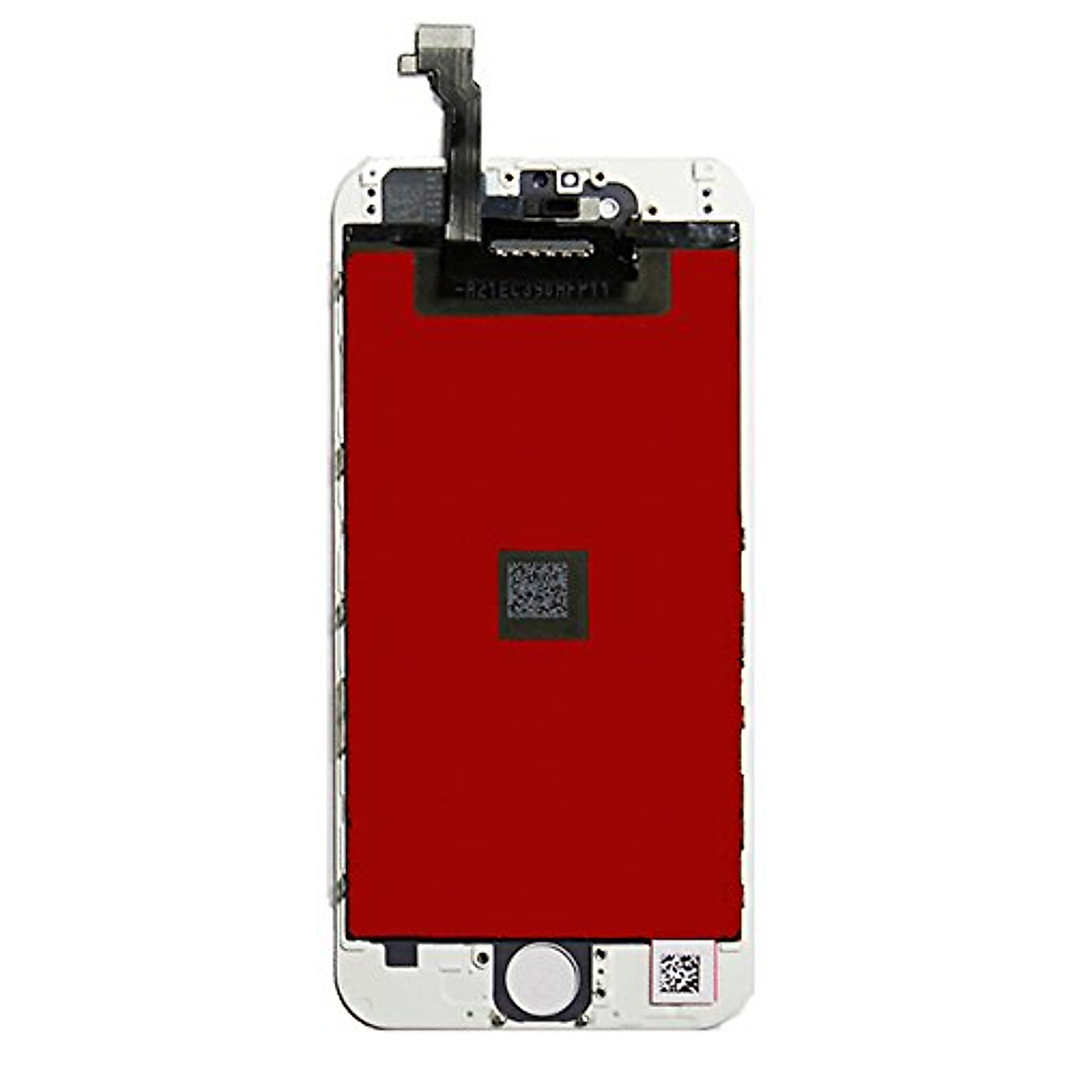 for iPhone 6 Plus 5.5 Inch LCD Digitizer Display Touch Screen Replacement Full Complete Front Glass Frame Assembly with Repair Tools Kit Model: A1522 A1524 A1593 in White