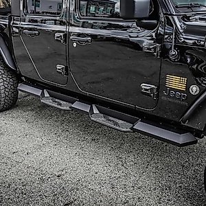 Westin 56-24165 HDX Xtreme Nerf Step Bars fits 2020-2023 Gladiator Textured Black 1 Pair