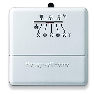 HONEYWELL HOME CT33A1009 Economy Non-Programmable Thermostat - Millivolt Heat Only