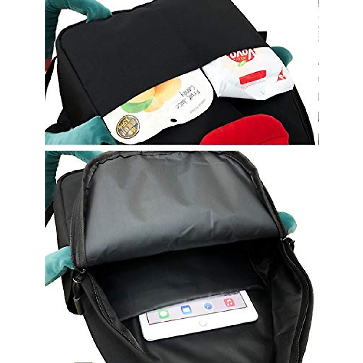 Oxford Backpack 3D Funny Cartoon Frog Satchel Waterproof Daykpack Novelty Schoolbag Bookbags Shoulder bag Purse