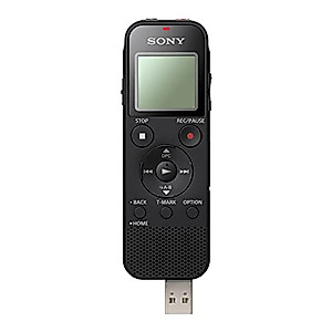Sony ICD-PX470 Stereo Digital Voice Recorder with Built-in USB Voice Recorder and 16GB Class 10 Micro SDHC Card Bundle (2 Items)