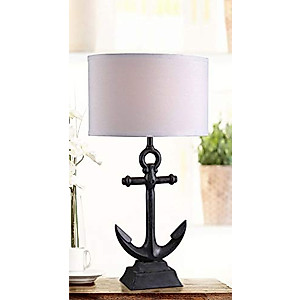 Kenroy Home 32297WBZ Aweigh Table Lamps, Medium, Weathered Bronze