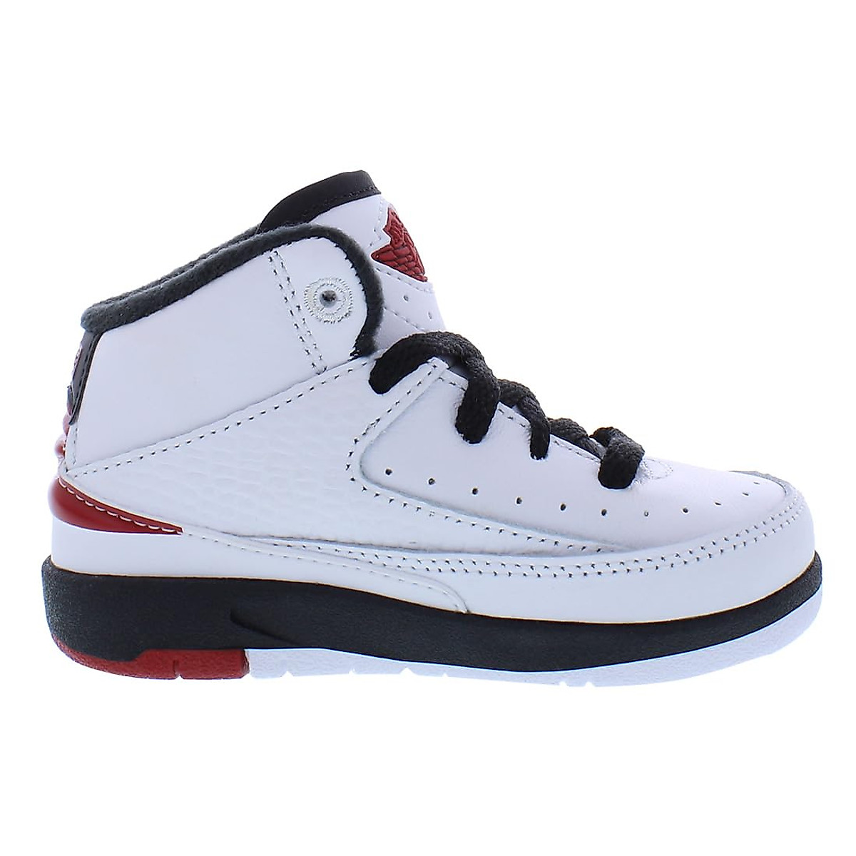 Jordan Air 2 Retro (Big Kid) White/Varsity Red/Black 4 Big Kid M