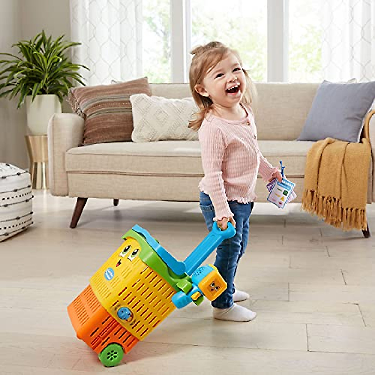 LeapFrog Count-Along Basket Scanner in Multicolor for 2-5 Year Olds