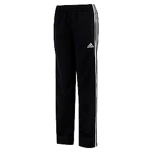 adidas Boys' Active Sports Athletic Tricot Jogger Pant, Iconic Adi Black, 7